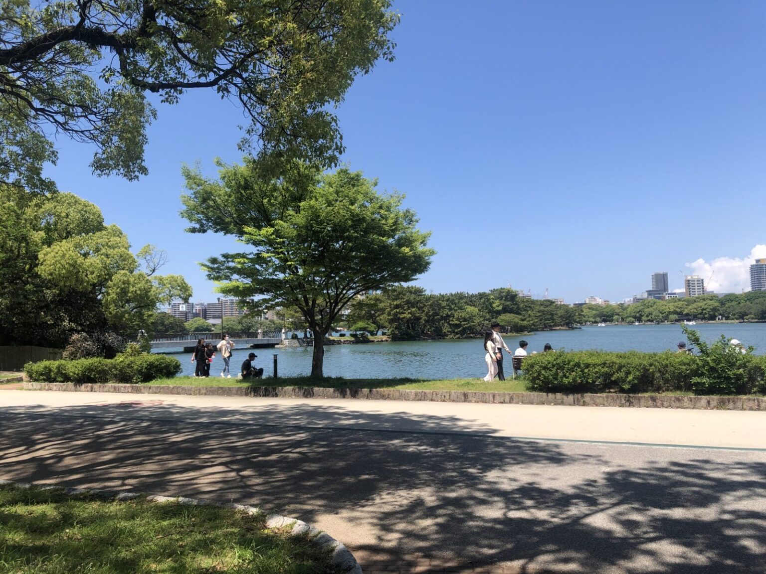 I went jogging at Ohori Park for my health. – Explore Fukuoka